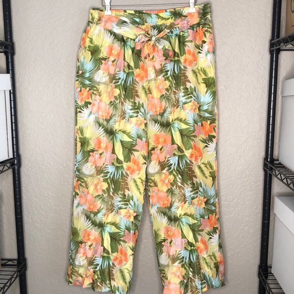 hawaiin Tropic | Pants & Jumpsuits | Vintage Hawaiian Tropic Silk ...